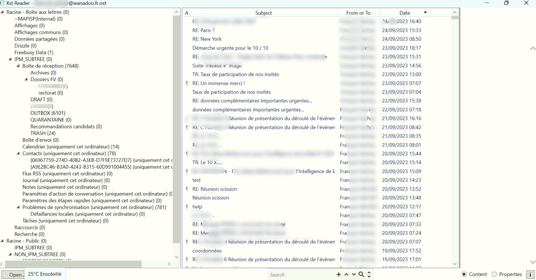 Lire et ouvrir un fichier OST de Outlook gratuitement – MXP2